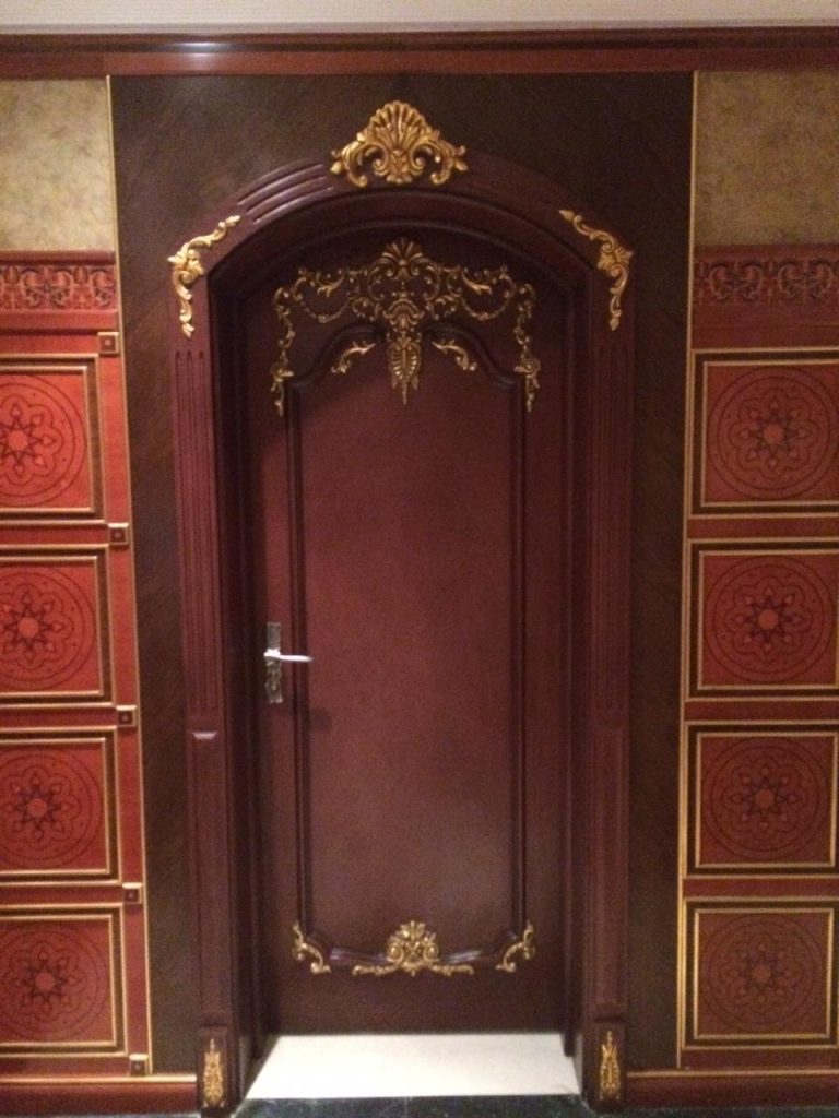 Gold Color Decorated Door – Orhan Zorlu